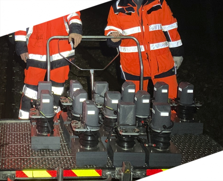 FLX-Rail® wireless railway swing monitoring