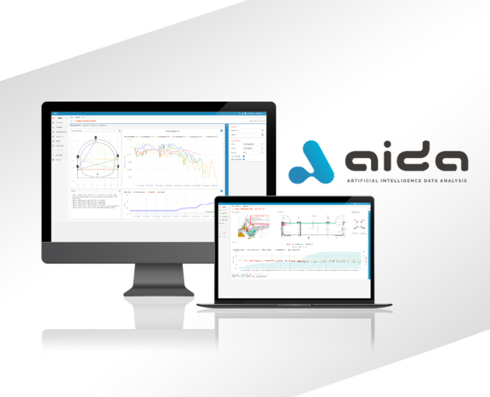 AIDA IoT web data platform - manage geotechnical data - Sisgeo Rail